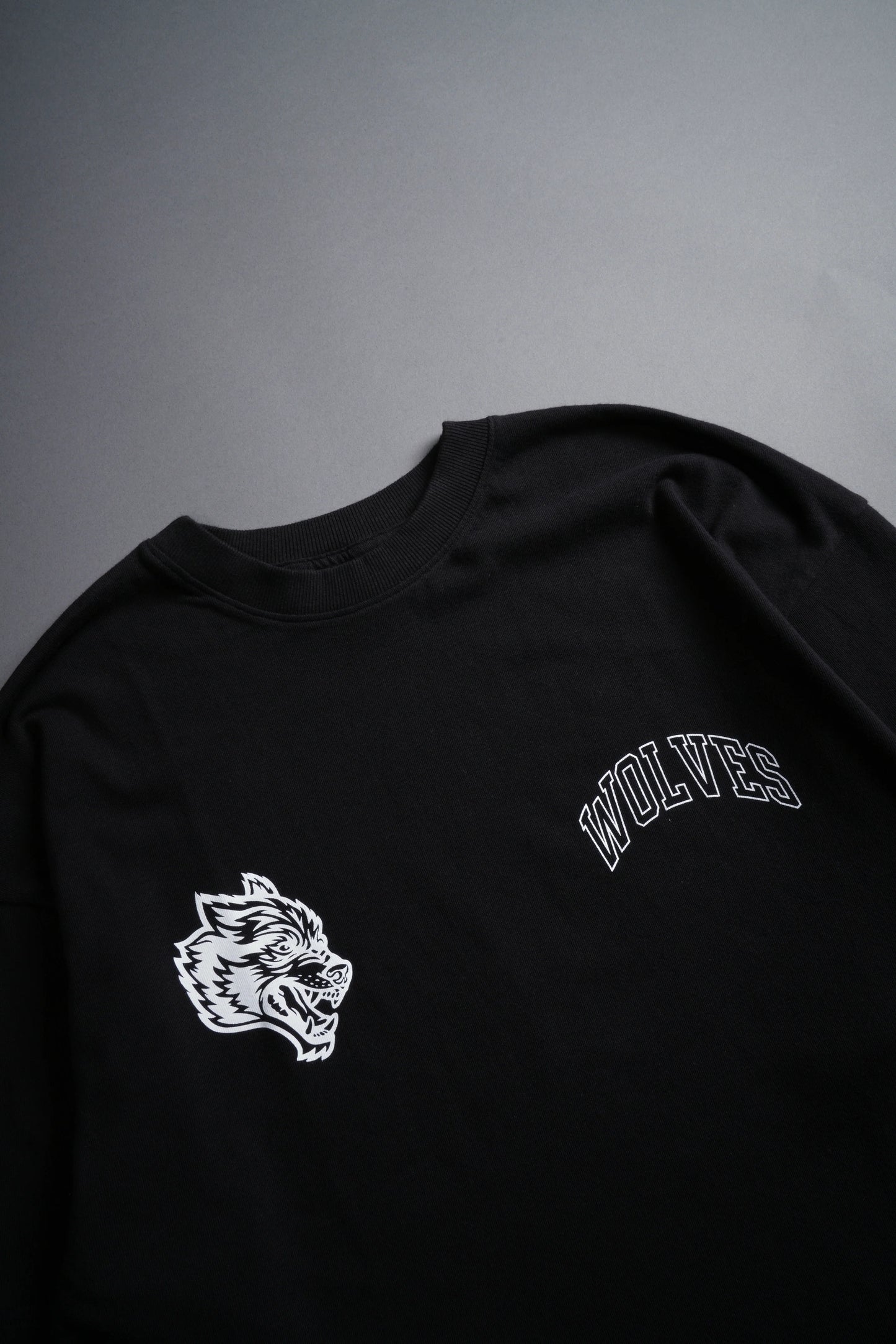Playera “Wolf Loyalty” Premium Oversized - Negro – Naahal